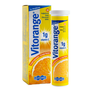 Vitorange Tube Effervescent Tablets 1g - UNI-PHARMA Pharmaceutical ...